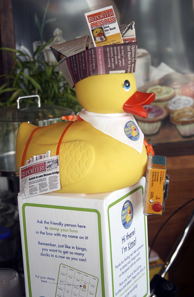 RIVER DAYS DUCK HUNT: Here is the clue to find Uma. HELP! | Renton Reporter