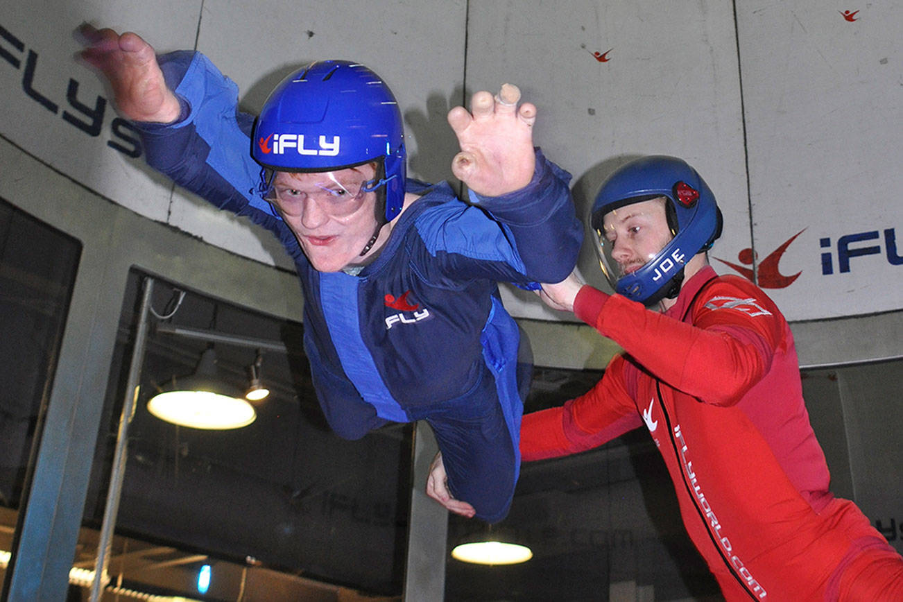 Tukwila’s iFLY offers indoor skydiving for physically disabled | Renton ...