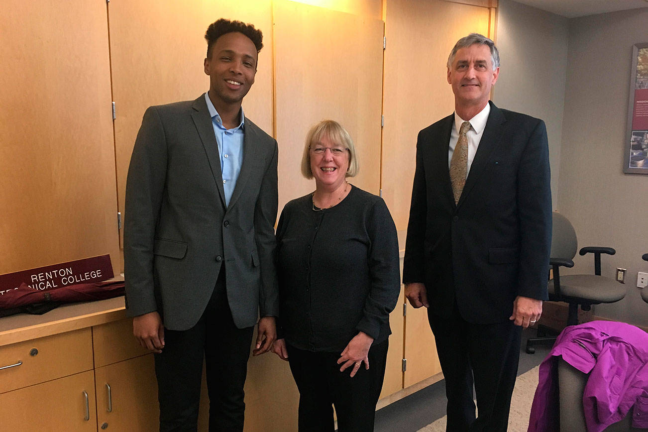 Senator Patty Murray visits RTC | Renton Reporter