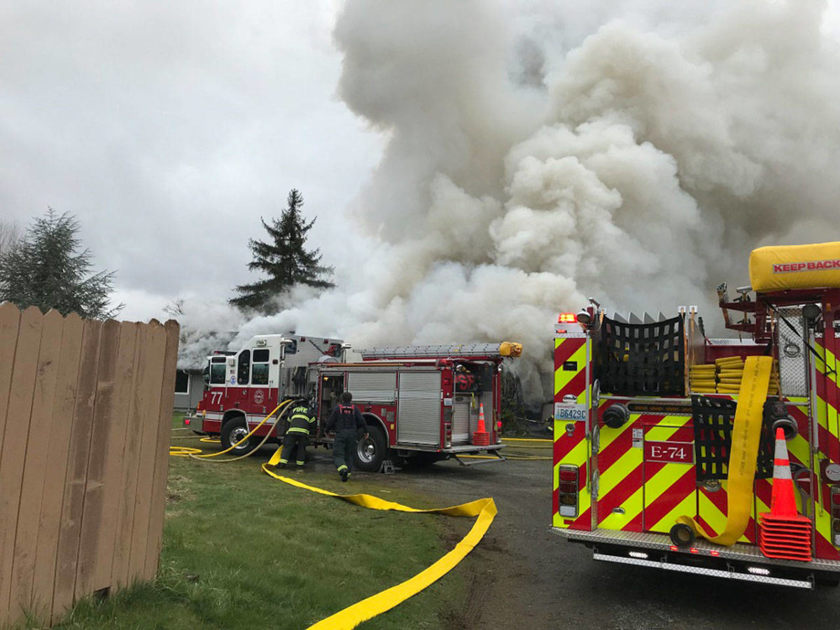Renton firefighters respond to Kent house fire | Renton Reporter
