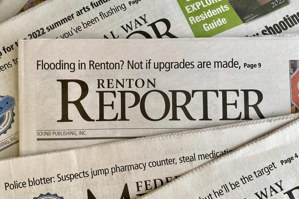 Meet the press: Renton Reporter to return in print this fall | Renton ...