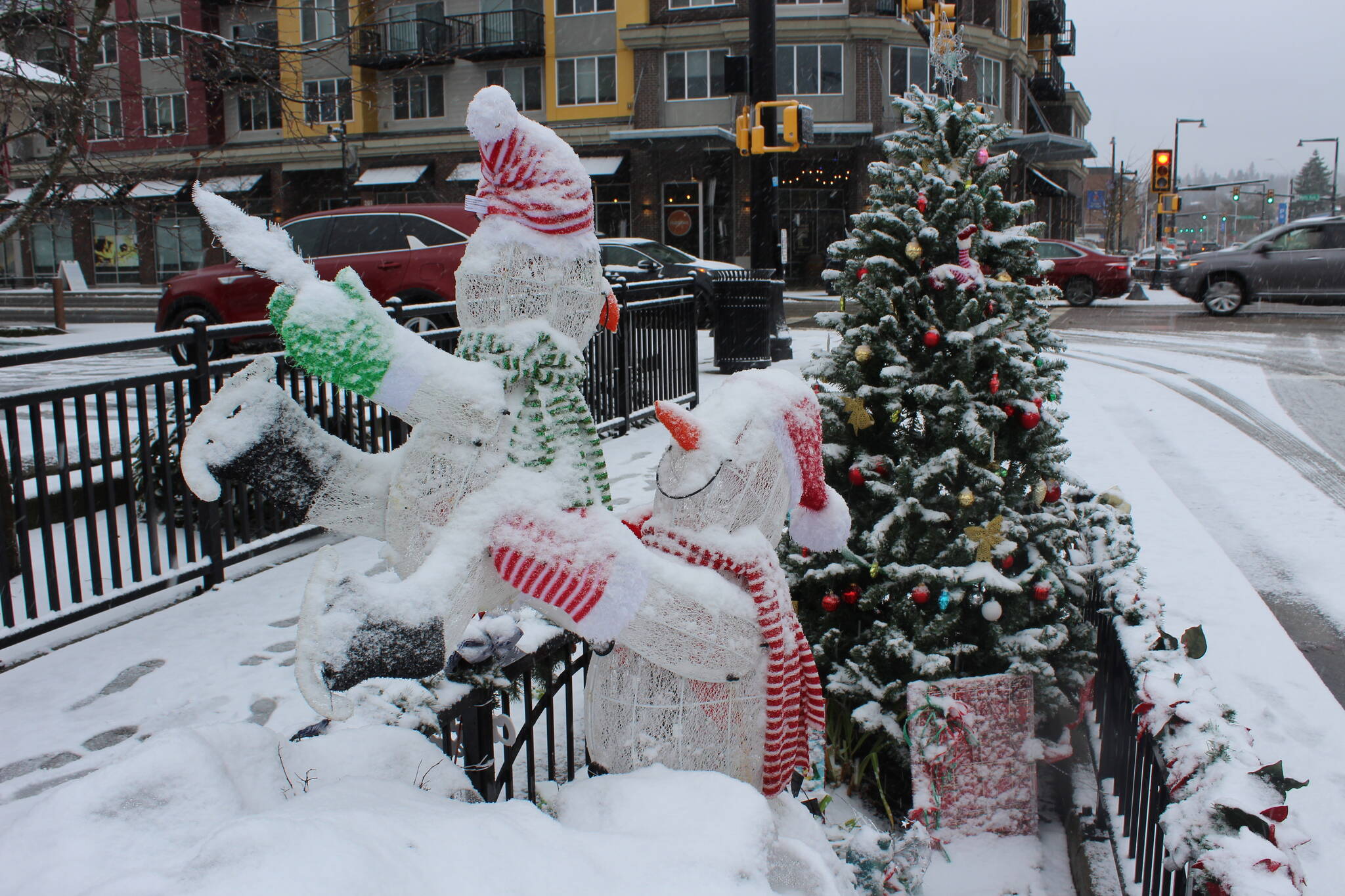 Snow covers downtown Renton | Renton Reporter
