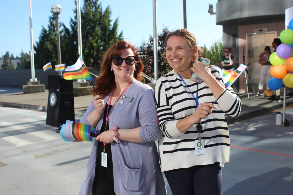 Photos: Raising the Pride flag over Renton | Renton Reporter