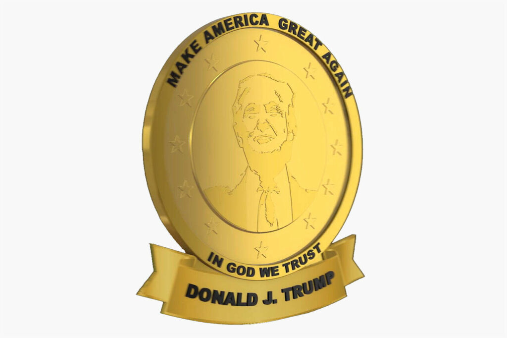 Trump Patriot Badge Review (2024) Commemorative President Donald Trump ...