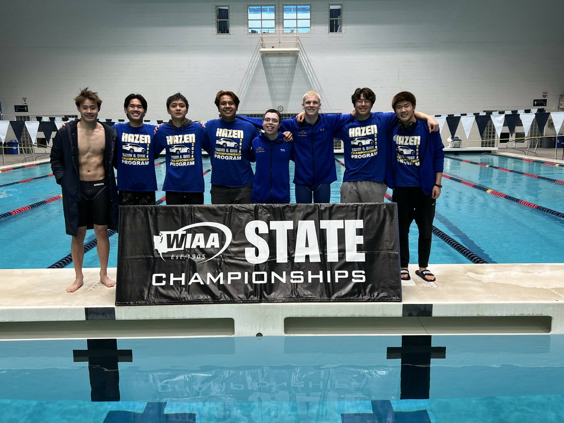 Hazen boys swim and dive team has best finish since 2015 | Renton Reporter