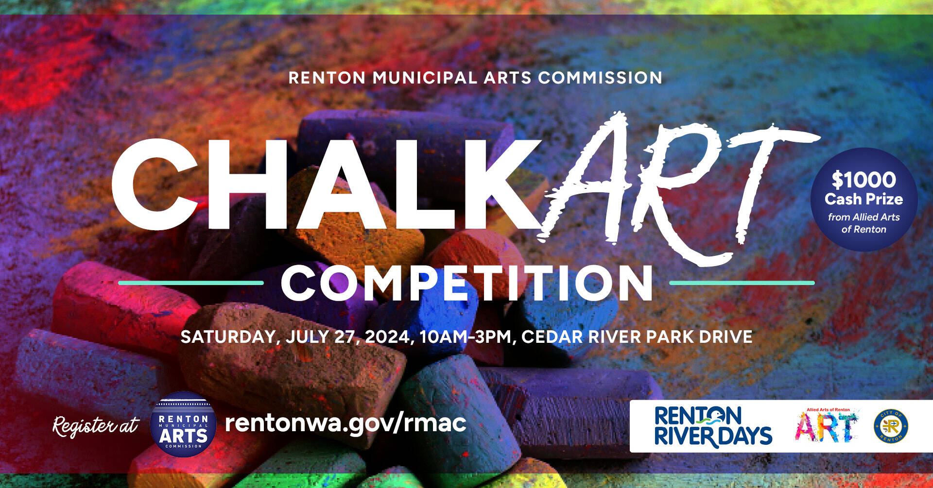 July 12 final day to register for $1,000 prize chalk art contest ...