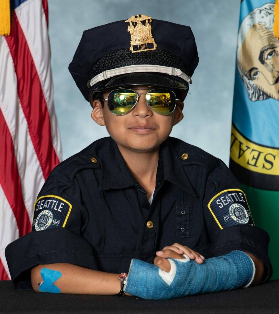 Renton boy named Seattle Police “Chief for a Day” | Renton Reporter