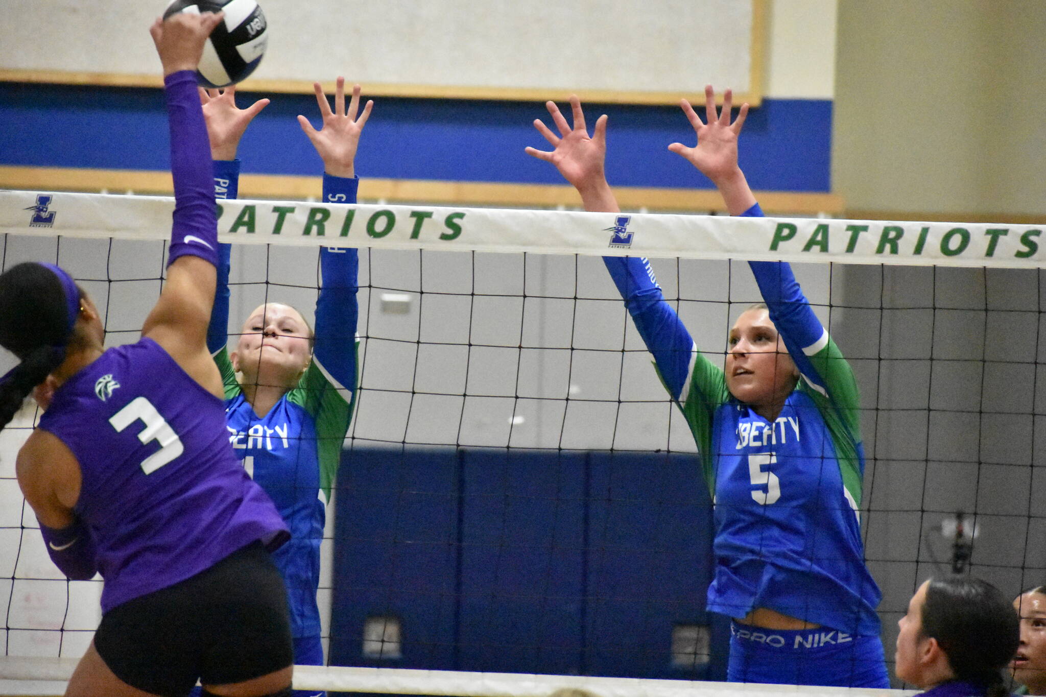 Liberty volleyball wins five set match vs. Edmonds-Woodway | Renton ...