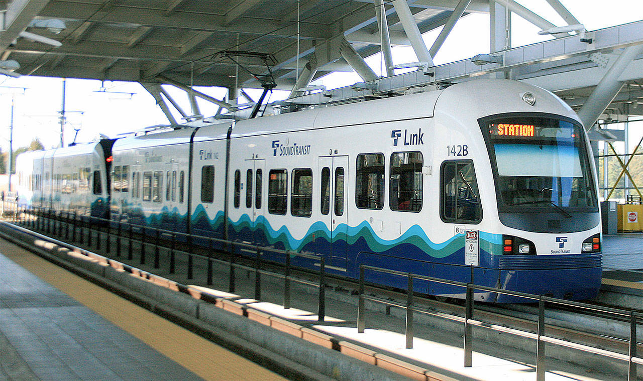 Sound Transit would lose grants for light rail under Trump budget ...