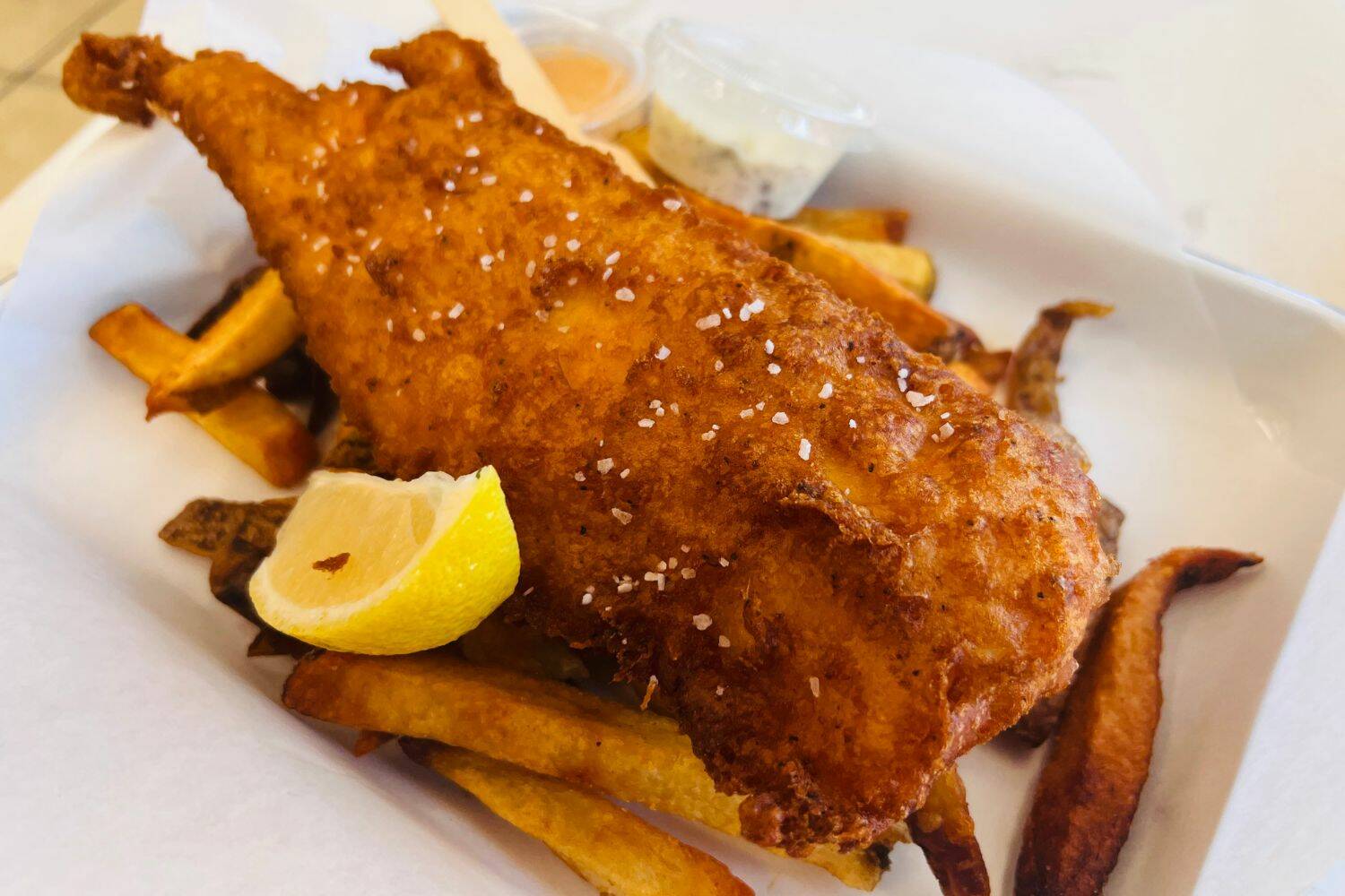 Salty Blue brings fish & chips from Down Under to Downtown Renton ...