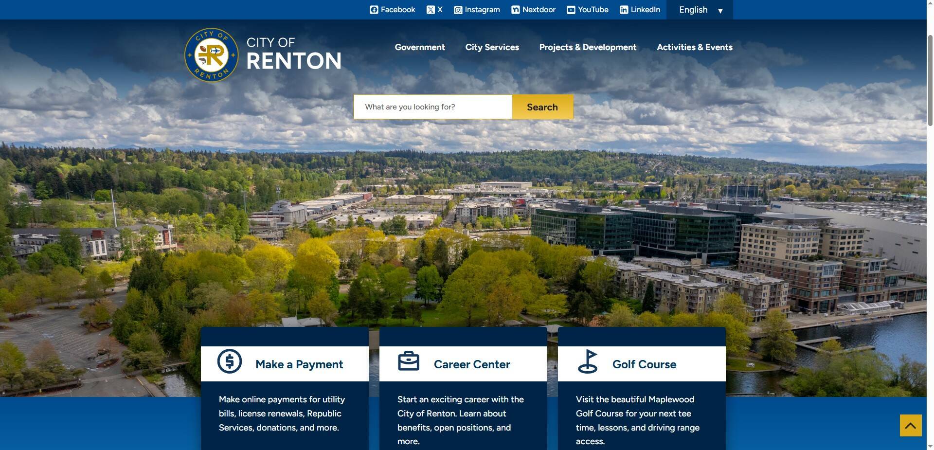 Renton launches new city website | Renton Reporter
